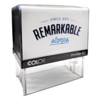 Custom Rectangle Self-Inking Stamp - 1-1/2 x 3 Remarkable Stamps