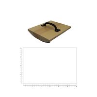 Wood Rocker Rubber Stamp 4 x 6 | Remarkable Stamps