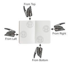 Toilet Paper Embosser - 1-5/8" Round | Remarkable Stamps